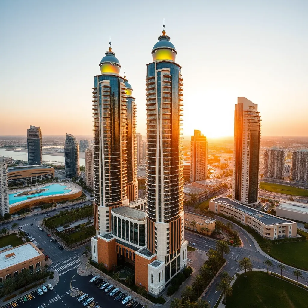 Exploring Crescent Towers: Dubai's Architectural Marvel